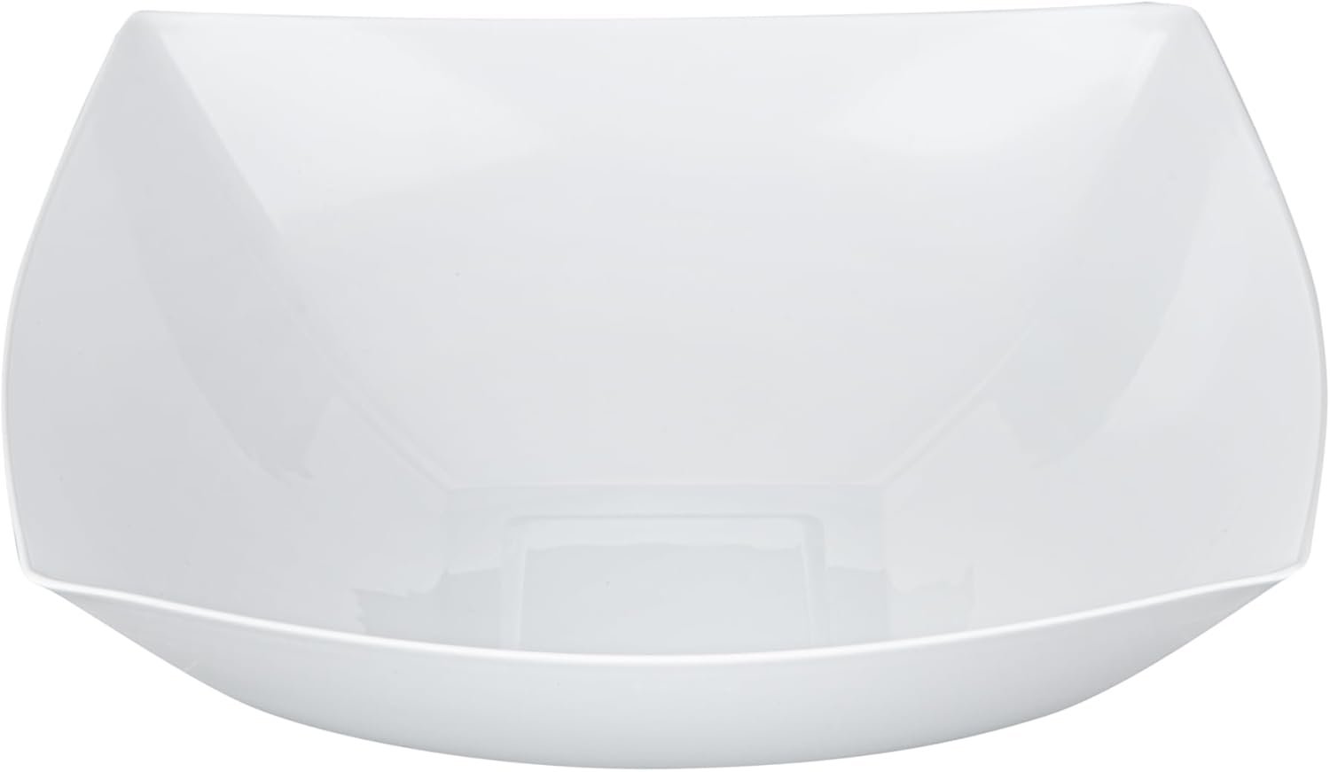 Wholesale 64 Ounce Square Disposable Plastic Salad Bowls Durable Heavy ...